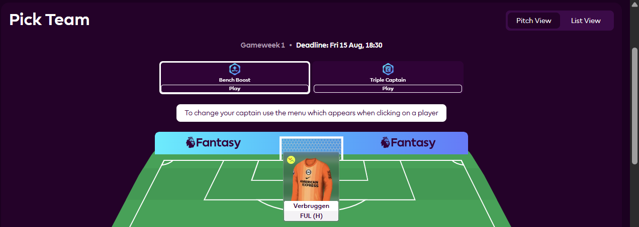 Big Man Bakar - The Bench Boost Debate - Ingenuity Fantasy Football